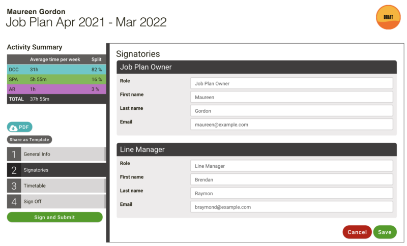 AHP Job Planning - SARD