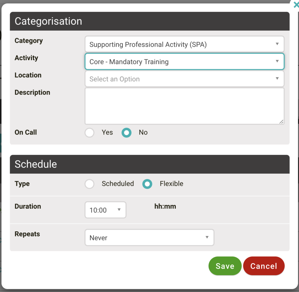 AHP Job Planning - SARD