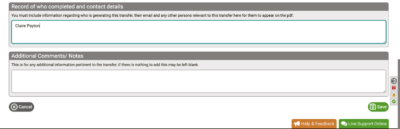 New feature – MPIT Form | SARD | NHS Staff Planning